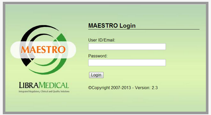 Maestro Login